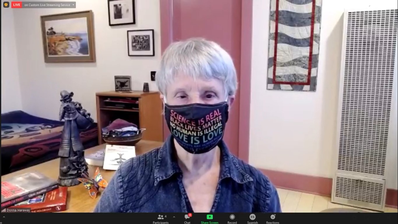 Advierte Donna Haraway: Se vive en un planeta amigable a pandemias y ...