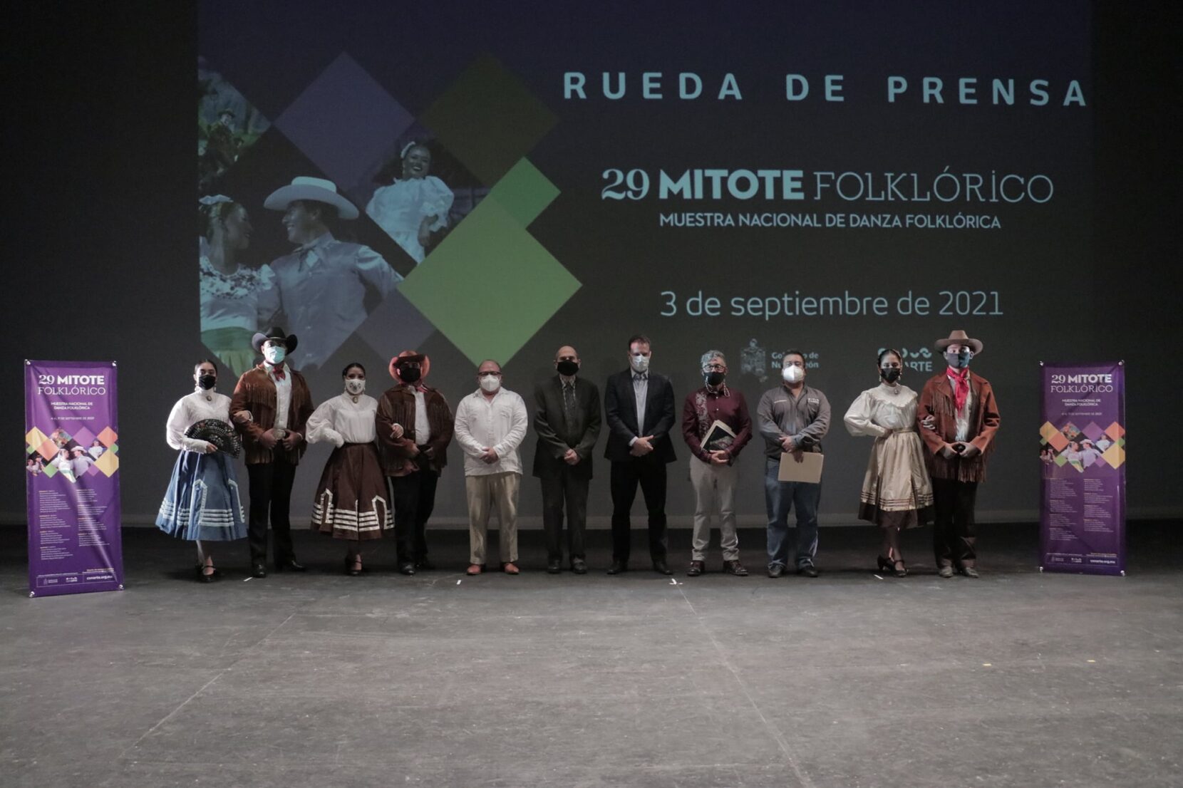 Invitan a vivir y disfrutar el XXIX Mitote Folklórico : CONARTE Nuevo León