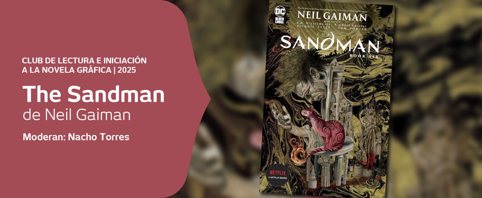 Club de lectura e iniciación a la novela gráfica I The Sandman de Neil ...